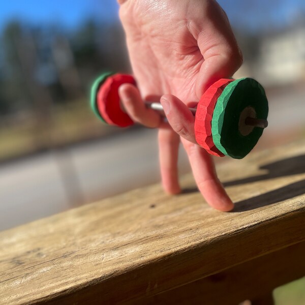 Mini Barbell With Weights - Etsy