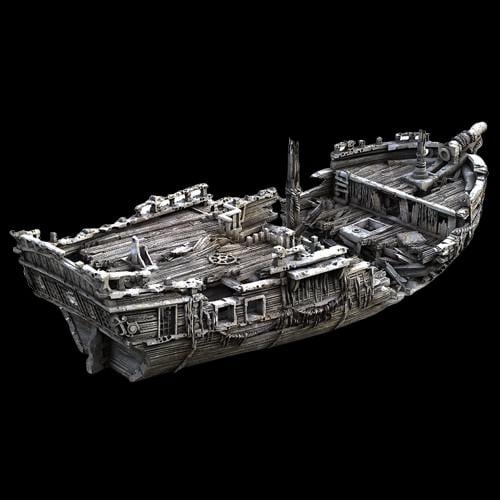 Lost Ship 3D Print Stl File - Etsy