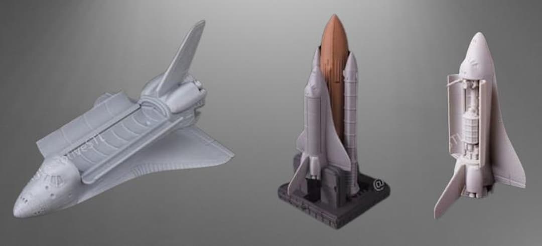 Space Ship 3D Print Stl Files - Etsy
