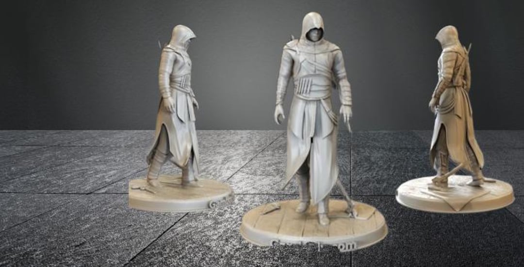 Assassin Man 3D Print Stl Files - Etsy