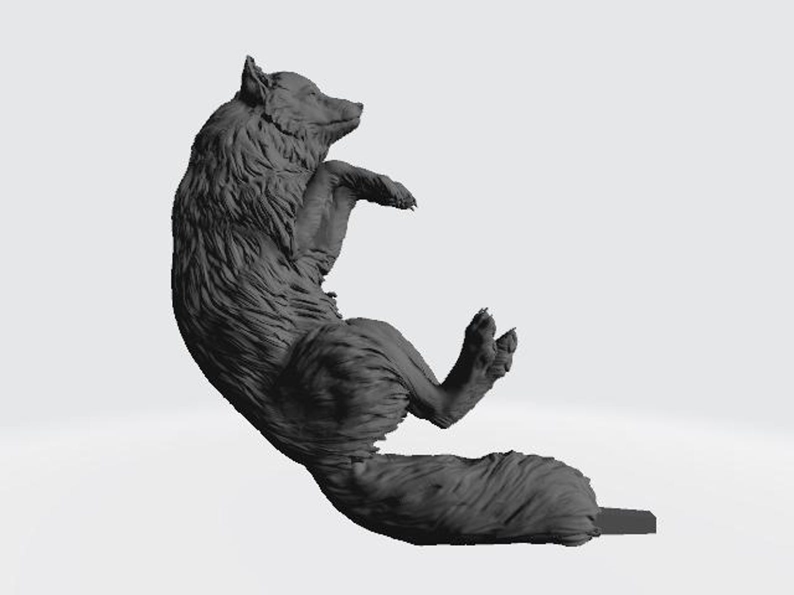 Fox 3D Print Stl File - Etsy