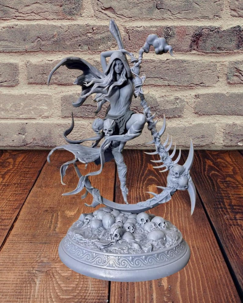 Lady Death 3D Print Stl File - Etsy