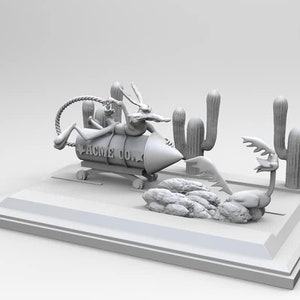 Roadrunner Stl 3D Print File - Etsy