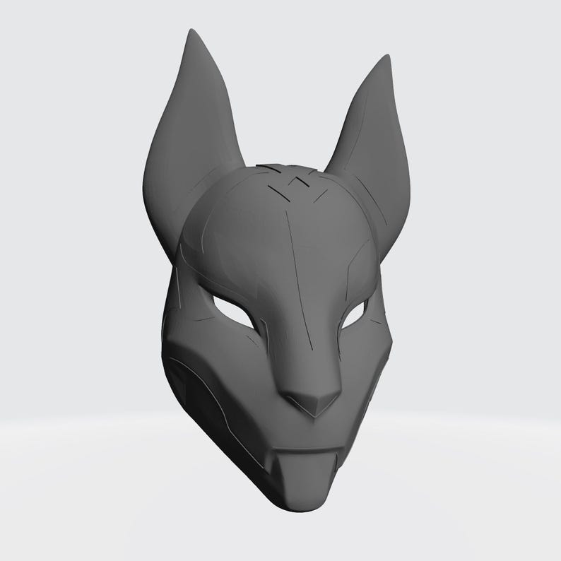 Cat Mask 3D Print Stl Files, Mask 3D Printing, Mask 3D Modeling - Etsy