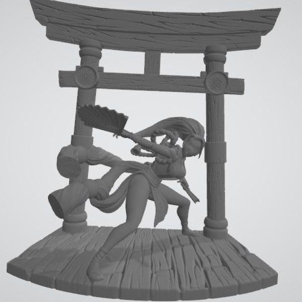 Diorama Mai 3d Print - Etsy