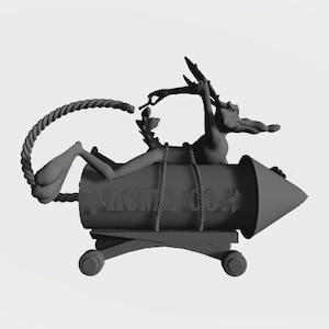 Roadrunner Stl 3D Print File - Etsy