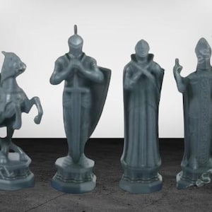 Wizard Chess STL File – 3D Printable Magical Chess Set Inspired by a ...