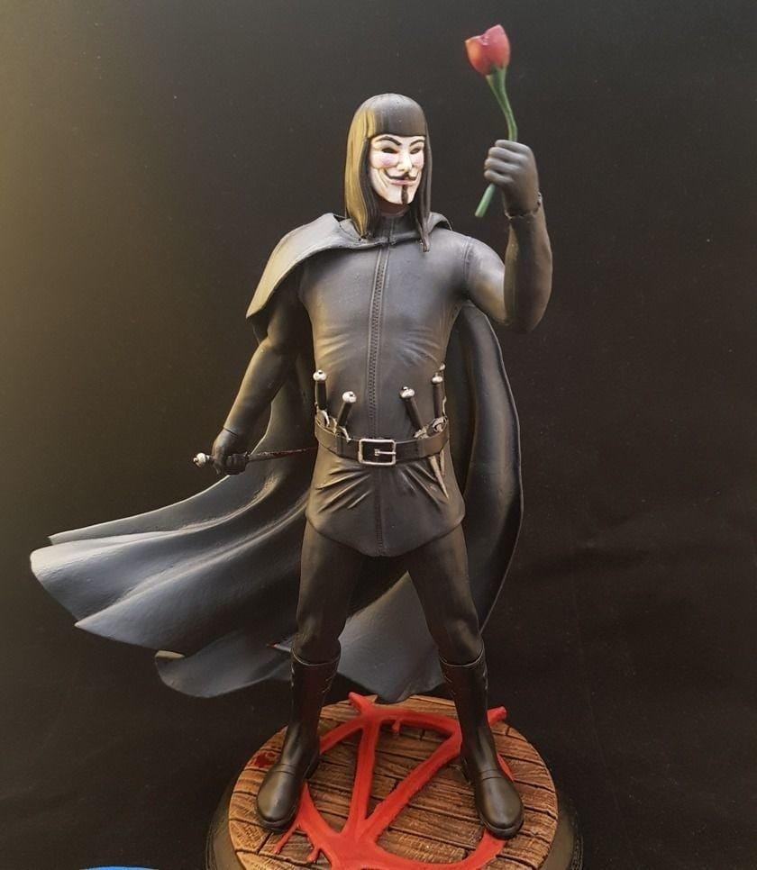 V 3D Print Stl File - Etsy
