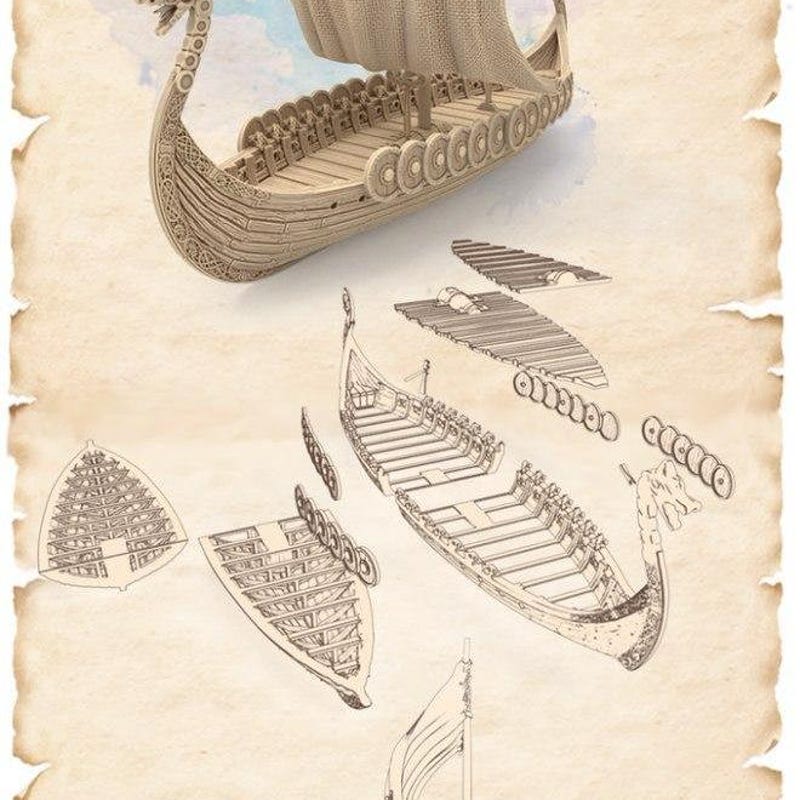 Viking Ship - Etsy