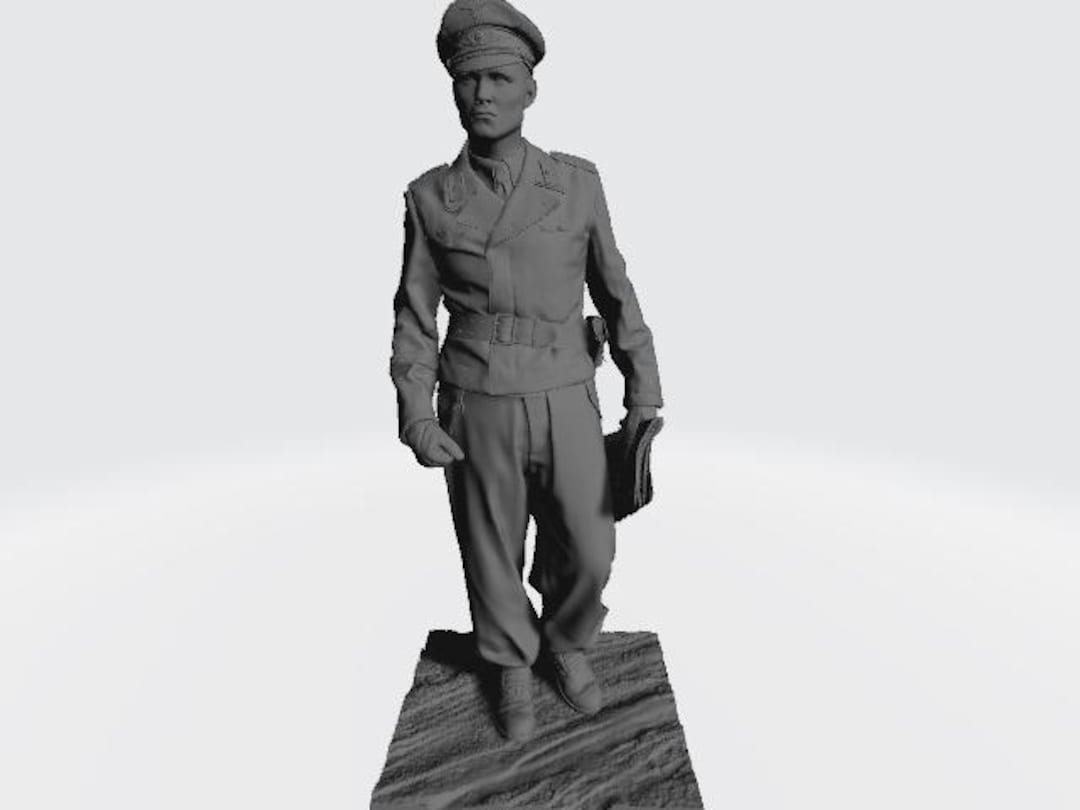 German Officers 3D Model Stl Files - Etsy