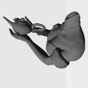 Jazmin 3D Print STL File | Elegant Female Figurine | Digital Download ...