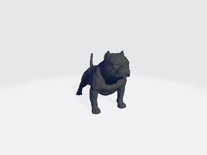 American Bulldog 3D Print Stl Files - Etsy