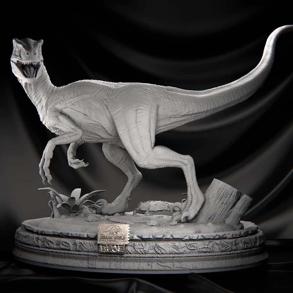 Raptor Dinosaur STL File – Realistic 3D Print Model – Prehistoric ...