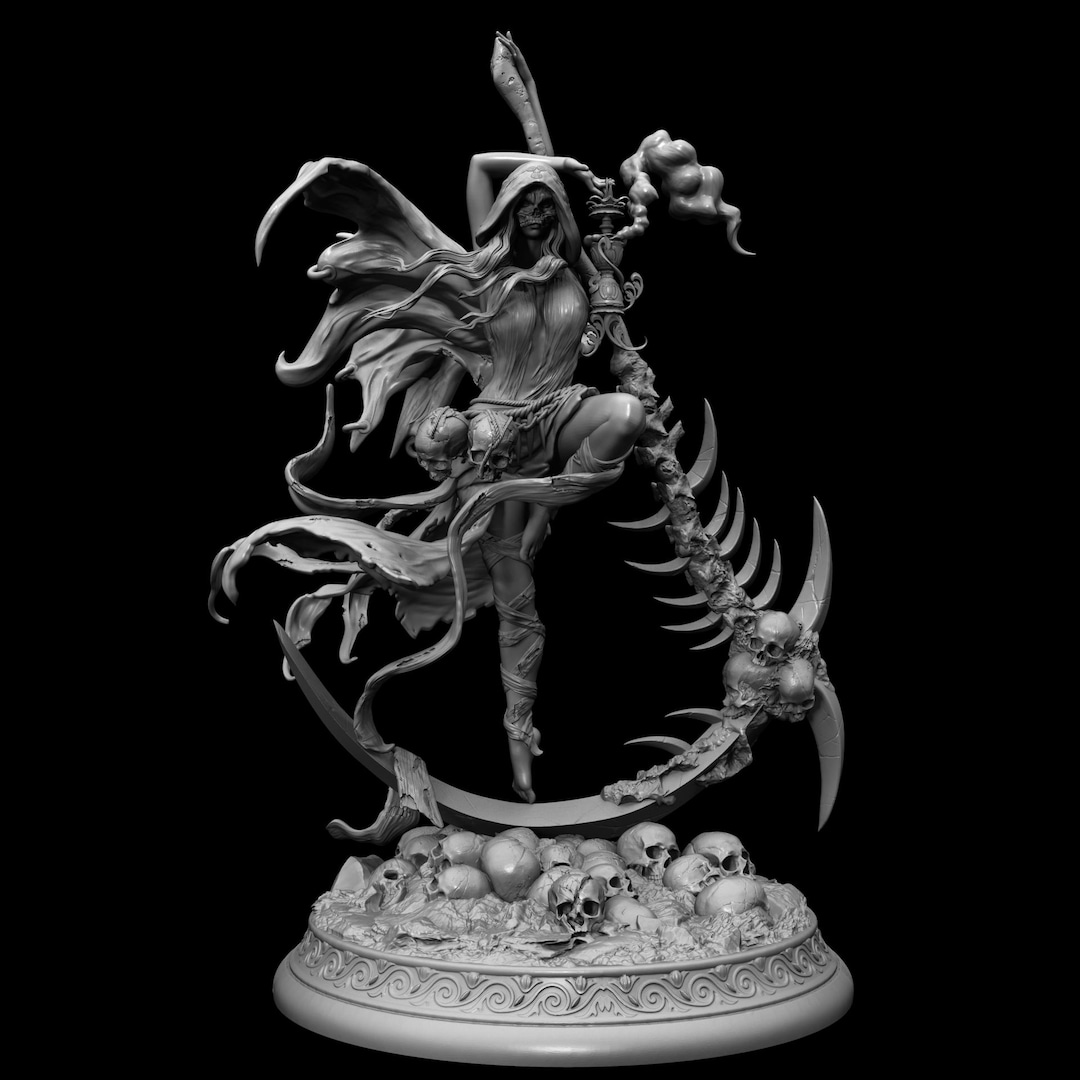 Lady Death 3D Print Stl File - Etsy