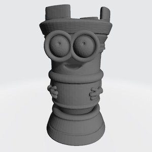 Funny Chess Set 3D Print Stl File - Etsy