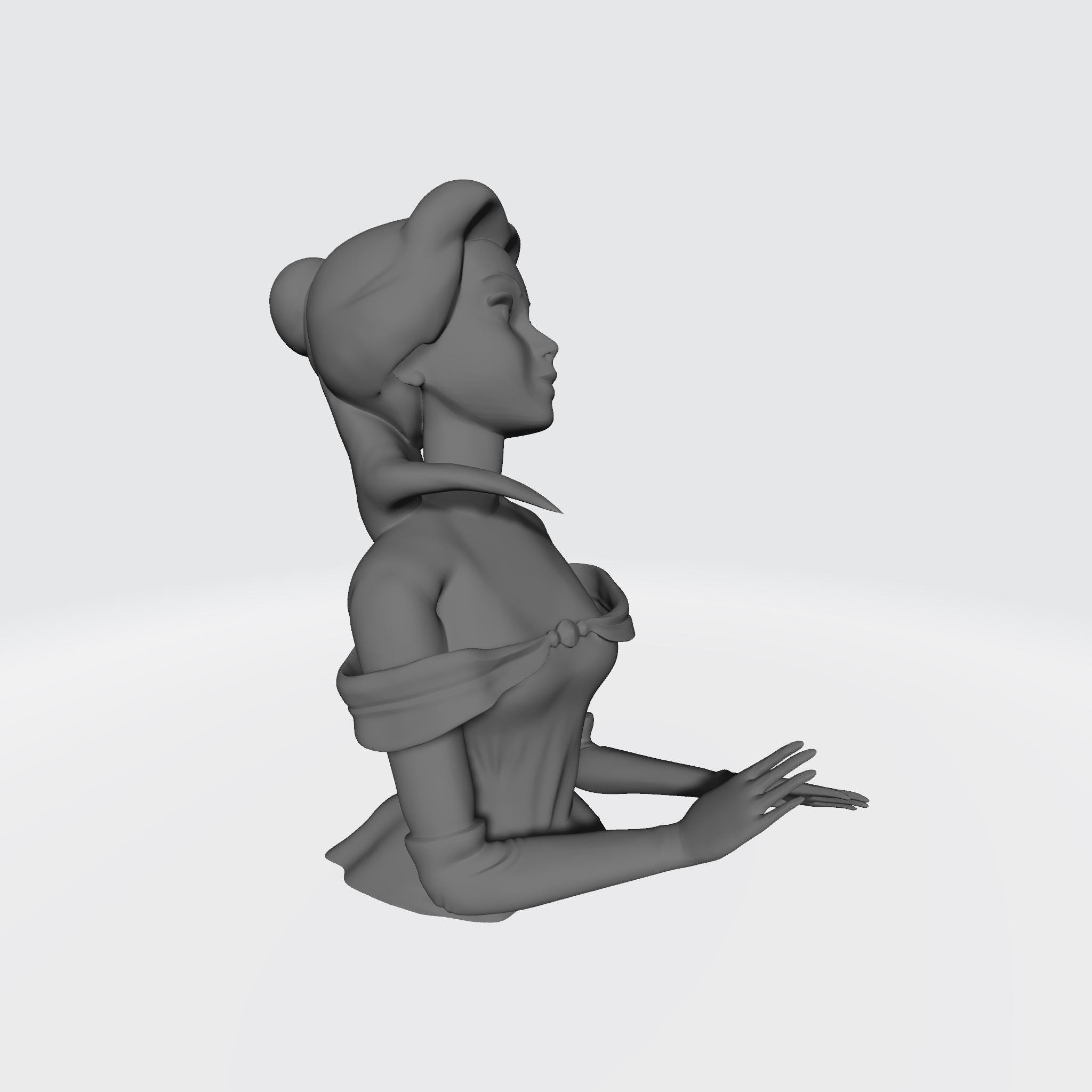 Beauty and the Beast STL File: 3D Printable Fairy Tale Figurine - Etsy