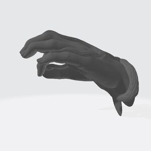 Hand Flowers 3D Print Stl File - Etsy