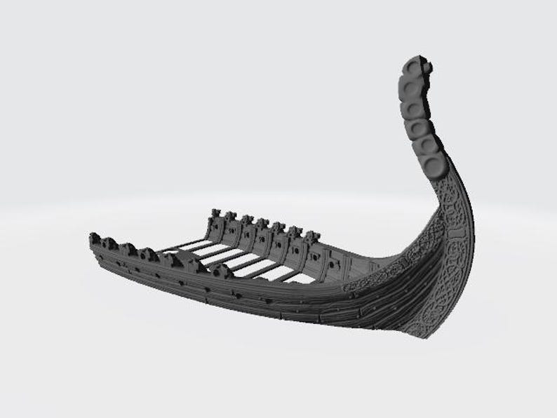 Viking Ship Stl 3D Print File - Etsy