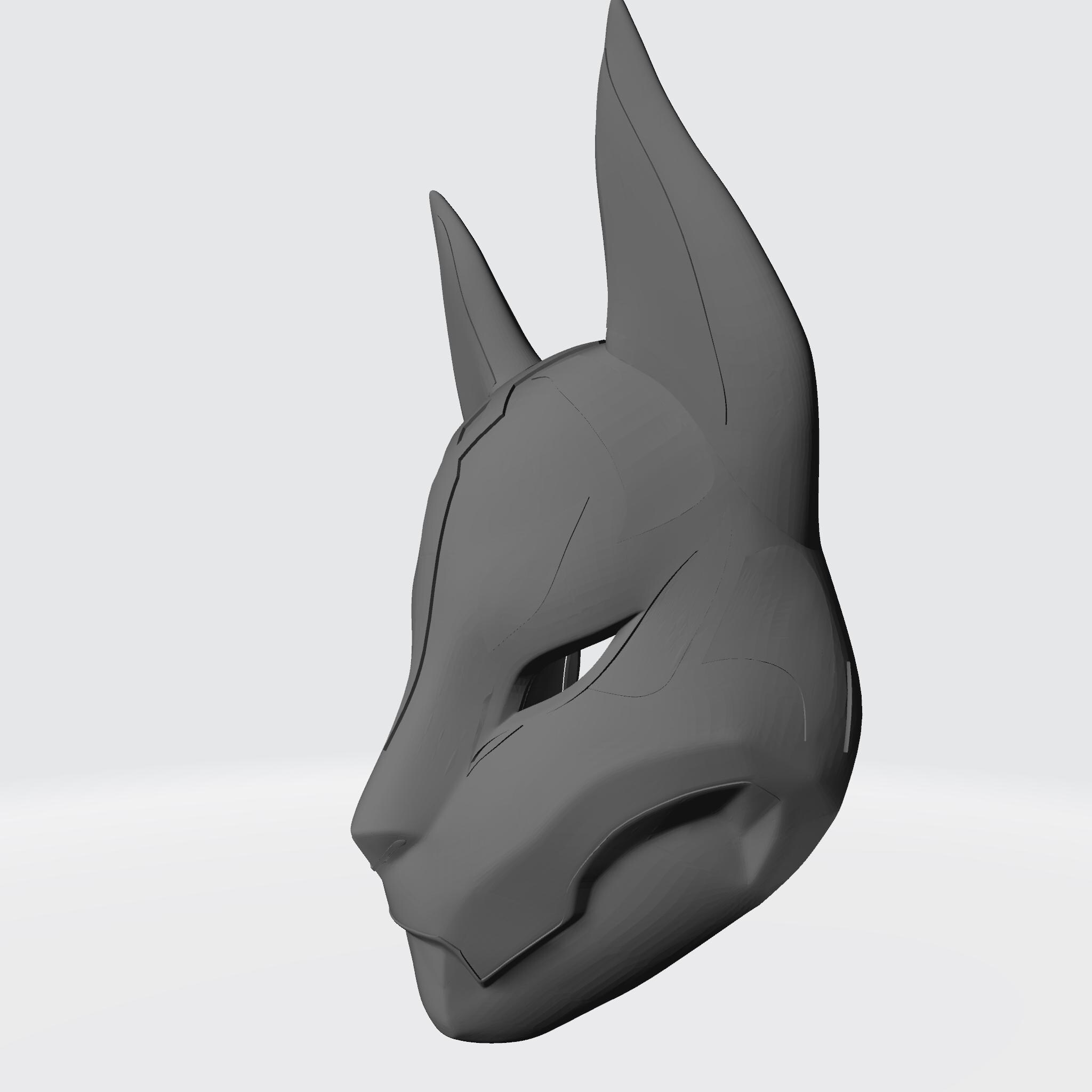 Cat Mask 3D Print Stl Files, Mask 3D Printing, Mask 3D Modeling - Etsy