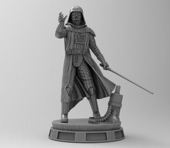 3D Printable Dark Lord Stl File - Etsy