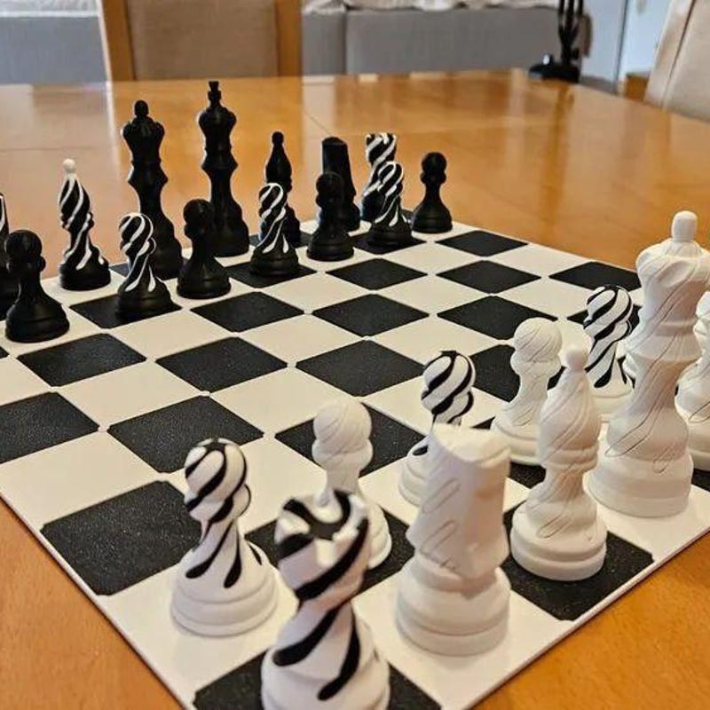 Chess Board Plan - Etsy
