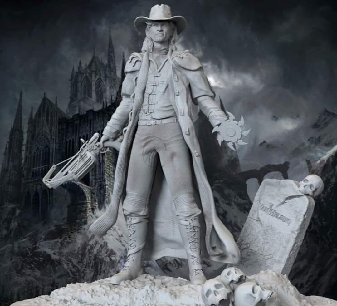 Vampire Hunter 3D Print Stl File - Etsy