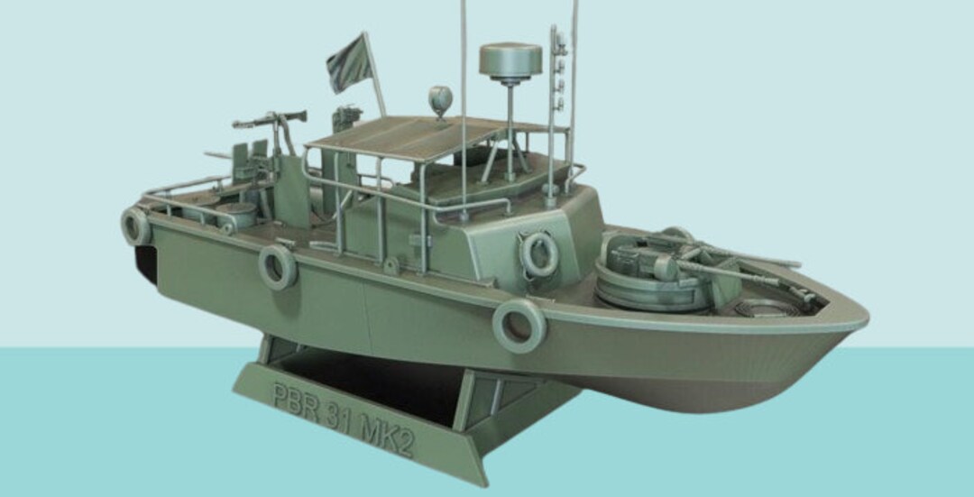 Patrol Boat Stl 3D Print File - Etsy