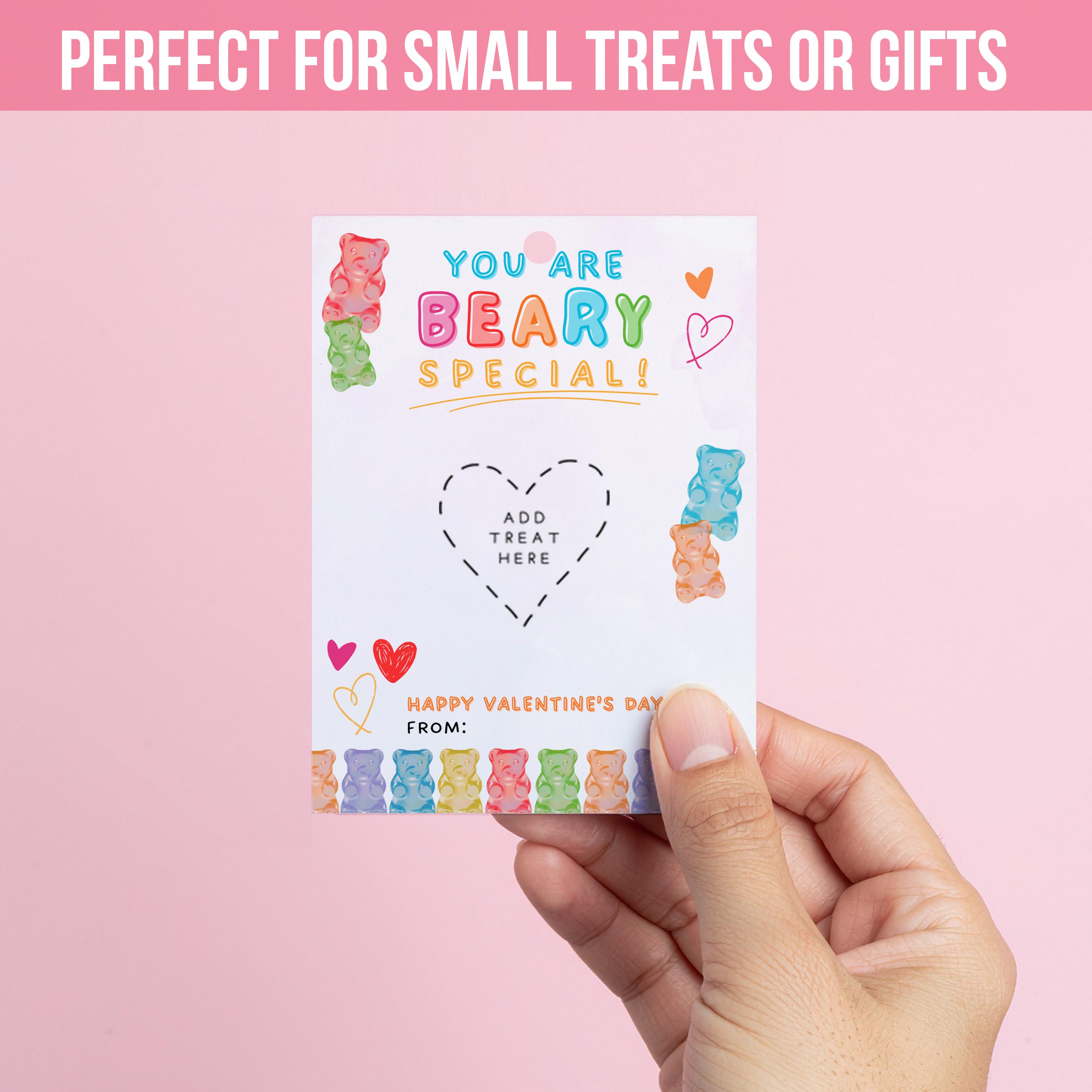 Gummy Bears Printable Valentine's Day Treat Bag Tags, You Are Beary ...