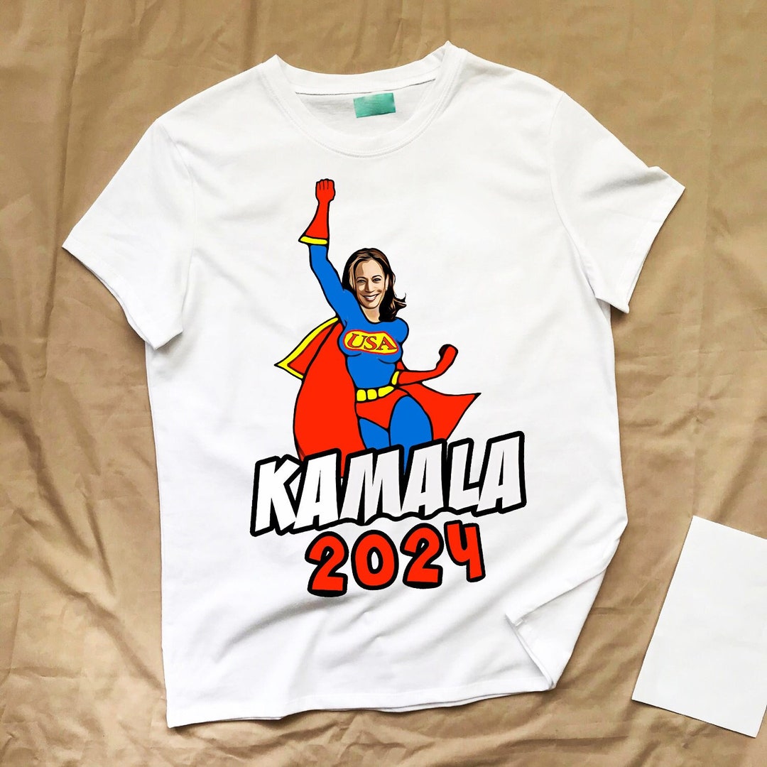 Kamala Harris PNG, Kamala Png, Super Man Kamala Harris T-shirt, Harris ...