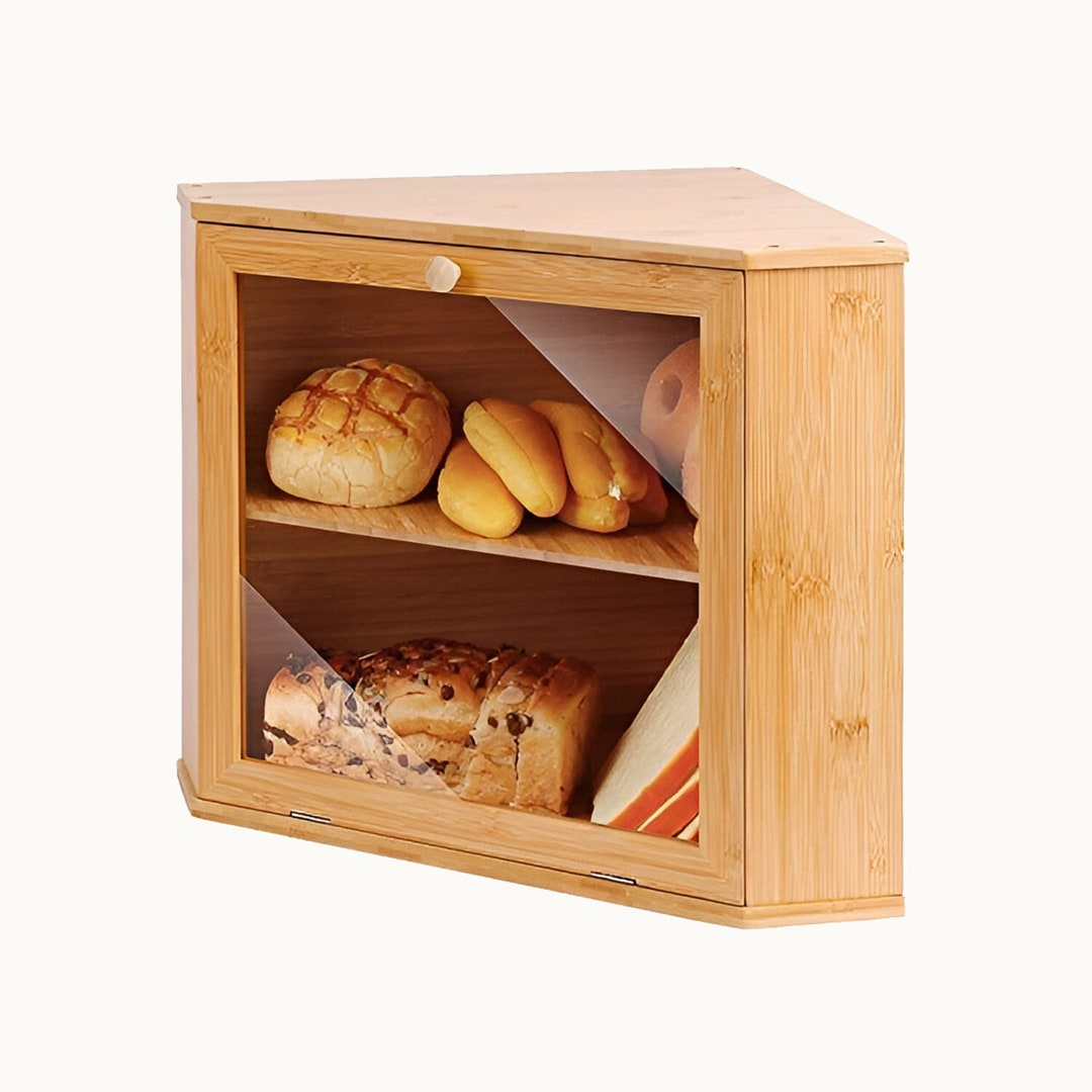 Large Capacity Bread Keeper Sunhoo Bread Box For Kitchen Countertop ...