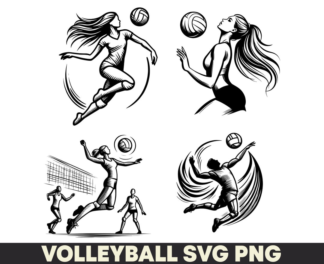 Volleyball SVG Bundle, Volleyball Shirt Svg, Volleyball PNG Bundle ...
