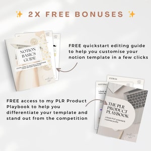 PLR All-in-one Life Planner Notion Template PLR Digital Planner Notion Dashboard With Resell ...