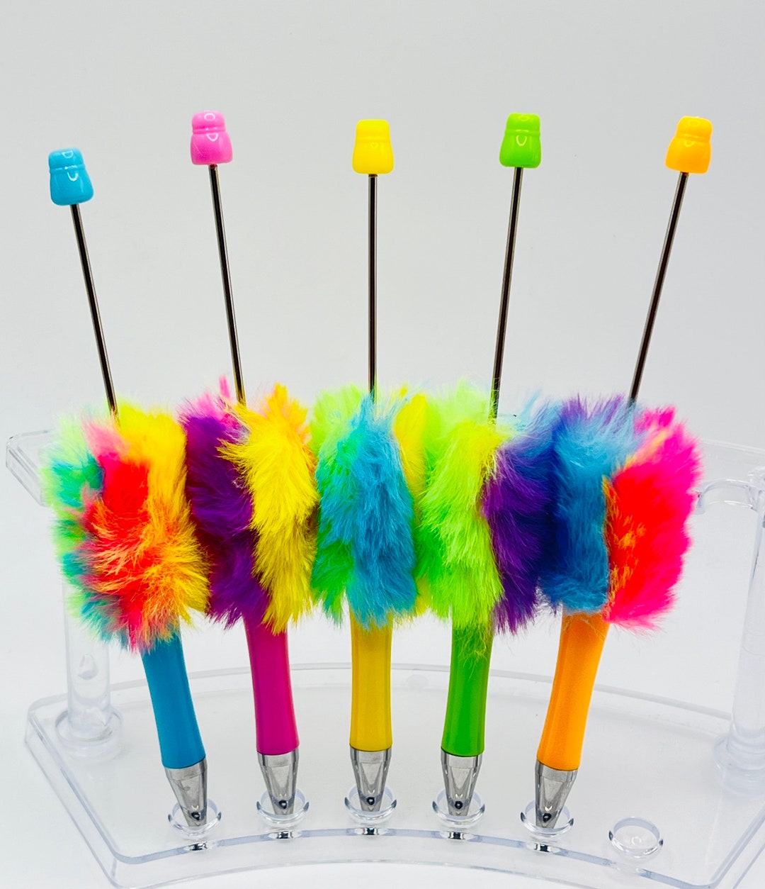 Beadable Fluffy Pens - Etsy