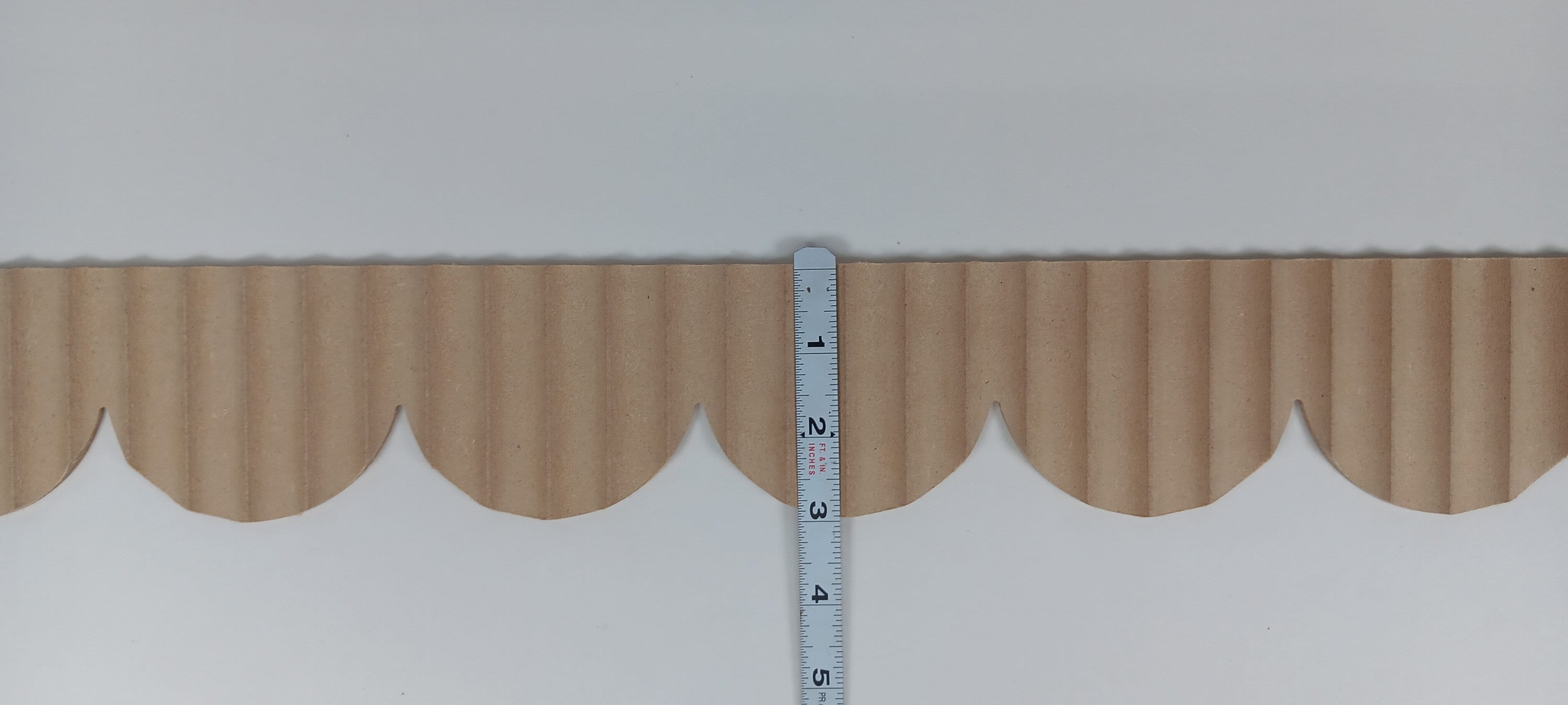 Scallops MDF Trim Molding Fluted Half Round, Scalloped MDF Custom ...