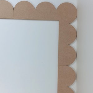 Scallops MDF Trim Molding Corner Piece Scallops Outside 2 Pieces ...