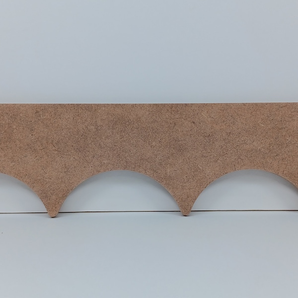 Scalloped Wood Trim Molding - Etsy