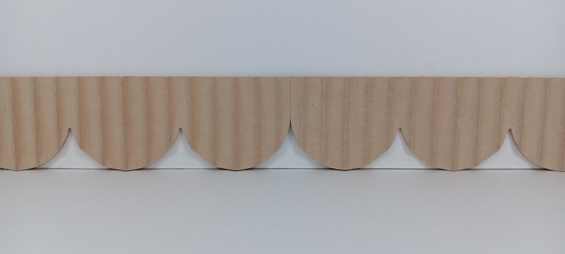 Scallops MDF Trim Molding Fluted Half Round, Scalloped MDF Custom ...