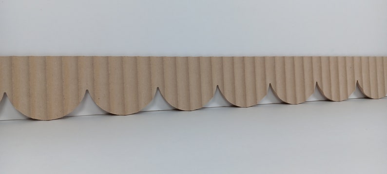 Scallops MDF Trim Molding Fluted Half Round, Scalloped MDF Custom ...