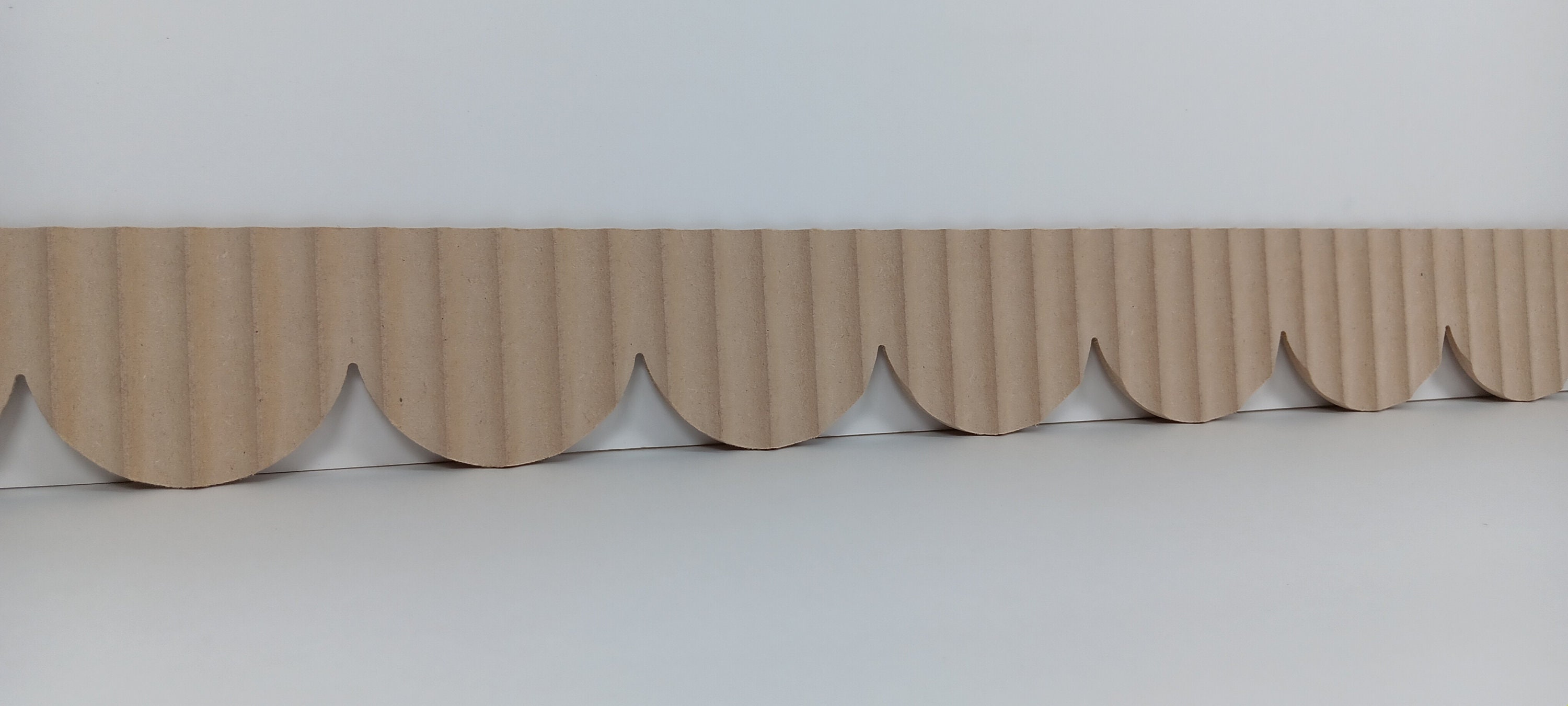 Scallops MDF Trim Molding Fluted Half Round, Scalloped MDF Custom ...
