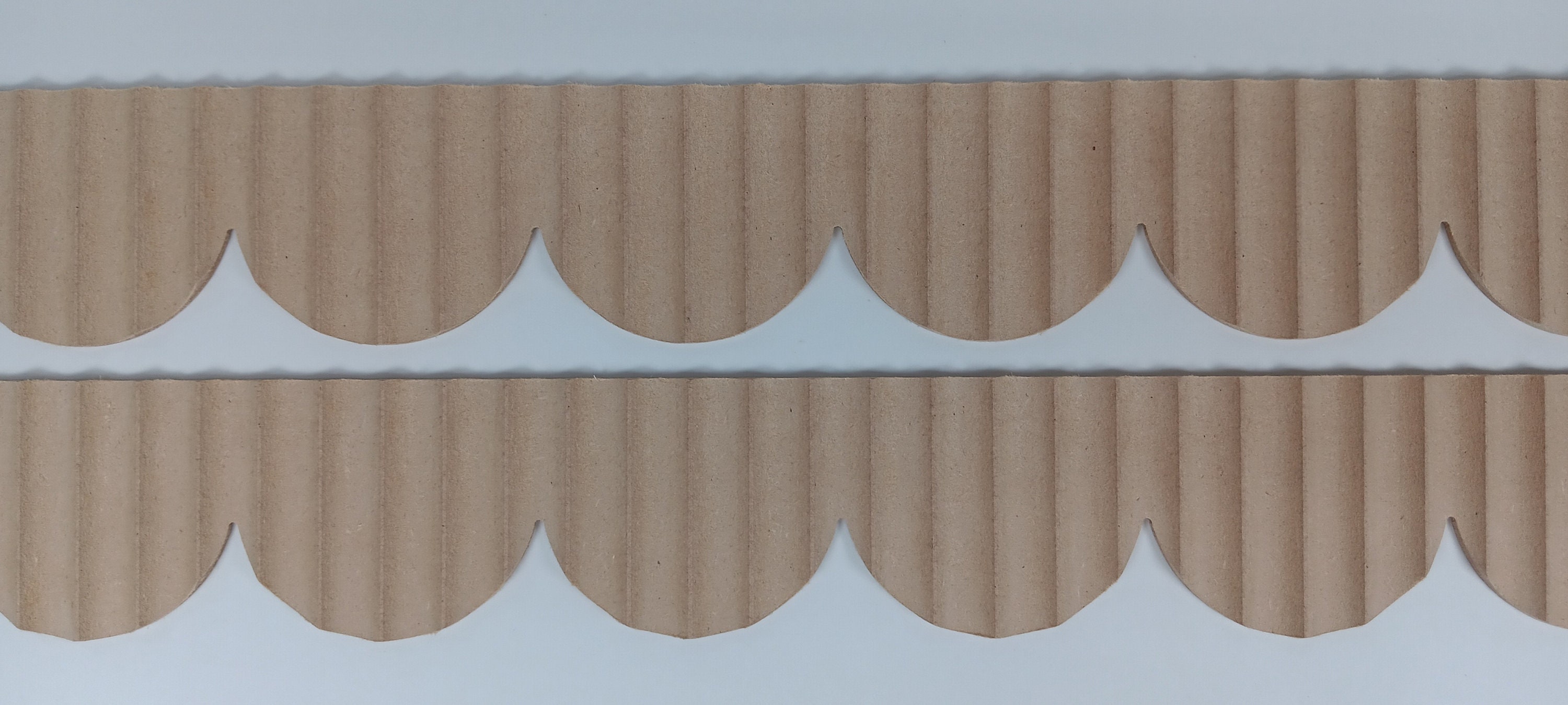 Scallops MDF Trim Molding Fluted Half Round, Scalloped MDF Custom ...