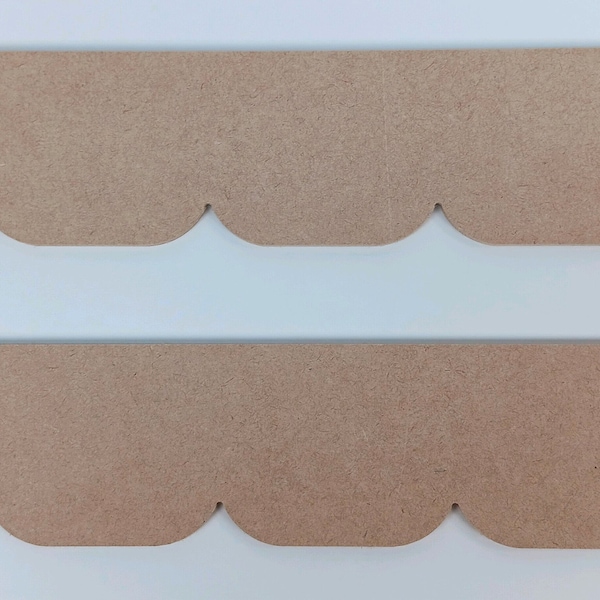 Scalloped Wood Trim Molding - Etsy