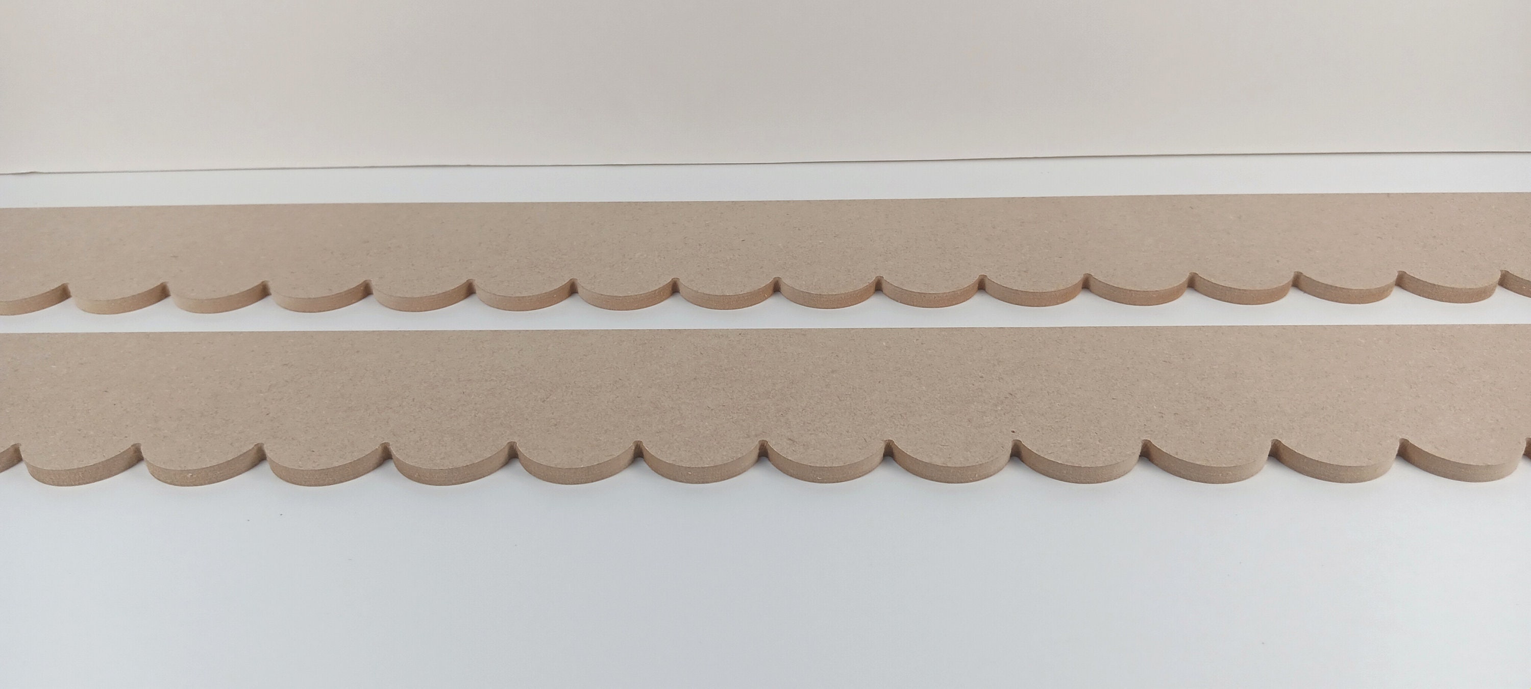 Scallops MDF Trim With Mini Scallop Pattern, Scalloped MDF Trim Custom ...