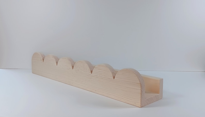Scalloped Shelf, Arch Wall Shelf, Scallop Pattern Shelf, Scallop ...