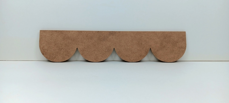 Scallops MDF Trim Molding Scallop Pattern, Scalloped MDF Trim Custom ...