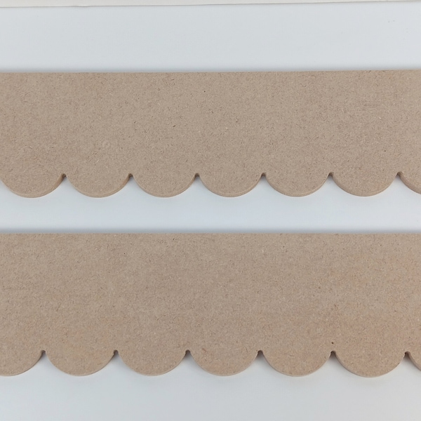 Wood Scallop Trim - Etsy