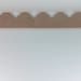 Scallops MDF Trim Molding Corner Piece Scallops Outside , Scalloped ...