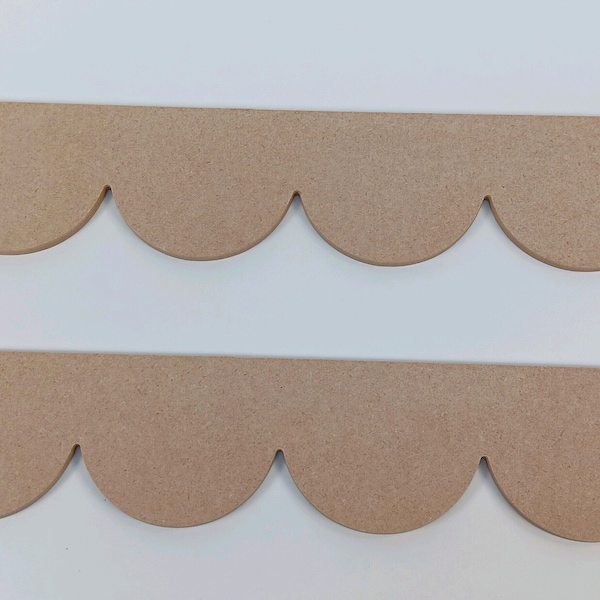 Wood Scallop Trim - Etsy