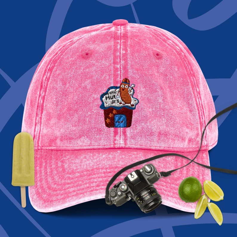 Winnie Hut JR Vintage Cotton Twill Cap - Etsy