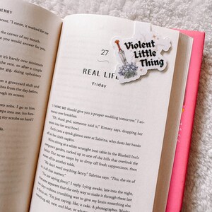 Violent Little Thing Holographic Magnetic Bookmark - Etsy