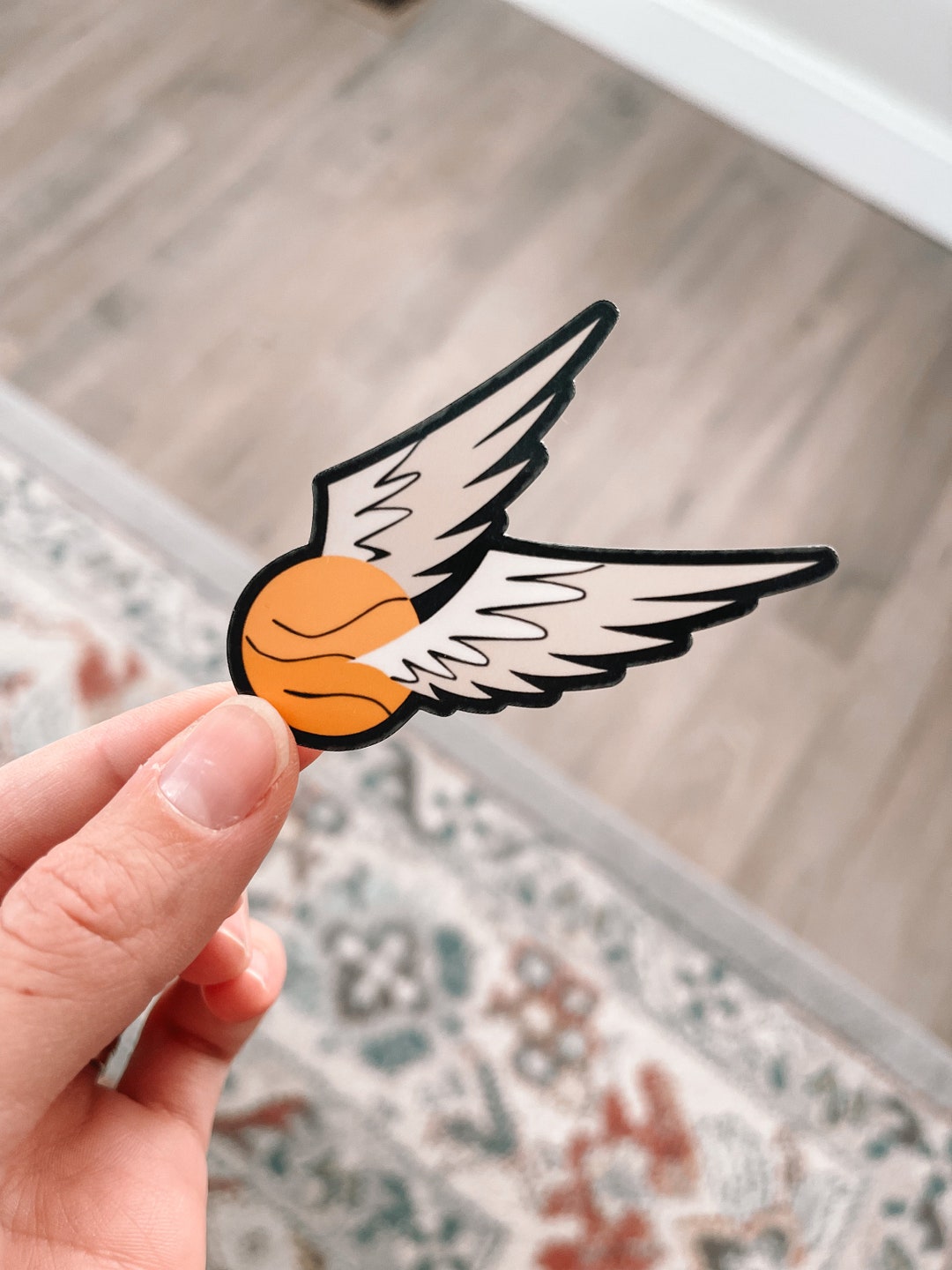 Harry Potter Golden Snitch Sticker - Etsy